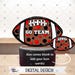 FOOTBALL Light Base for Acrylic Blanks-sublimation Digital Design ...