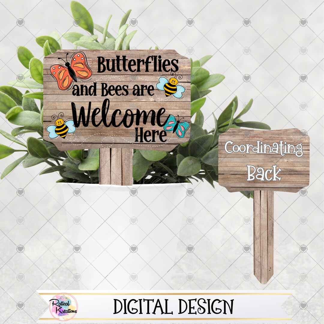 Aluminum Garden Stake - Sublimation Digital Design Download ...