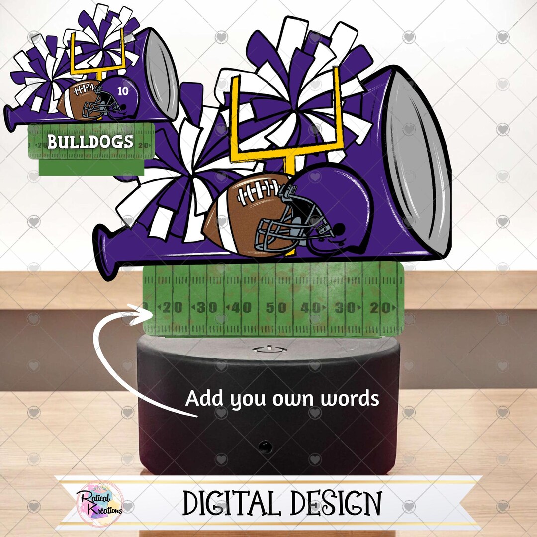 Cheer Light Base for Acrylic Blanks-sublimation Digital Design Download ...