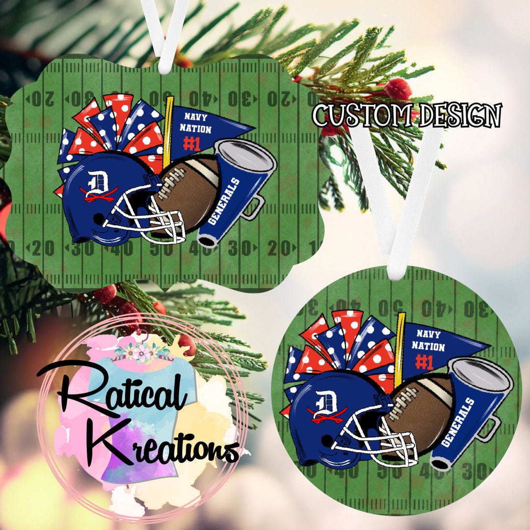 Custom Football Design - Benelux 3 1/2" and 3 Inch Round - Sublimation ...