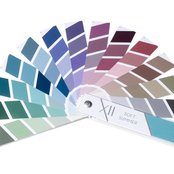 Soft Summer Color Swatches - Etsy