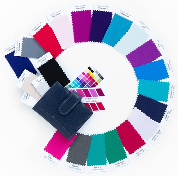 Bright Winter Color Fan