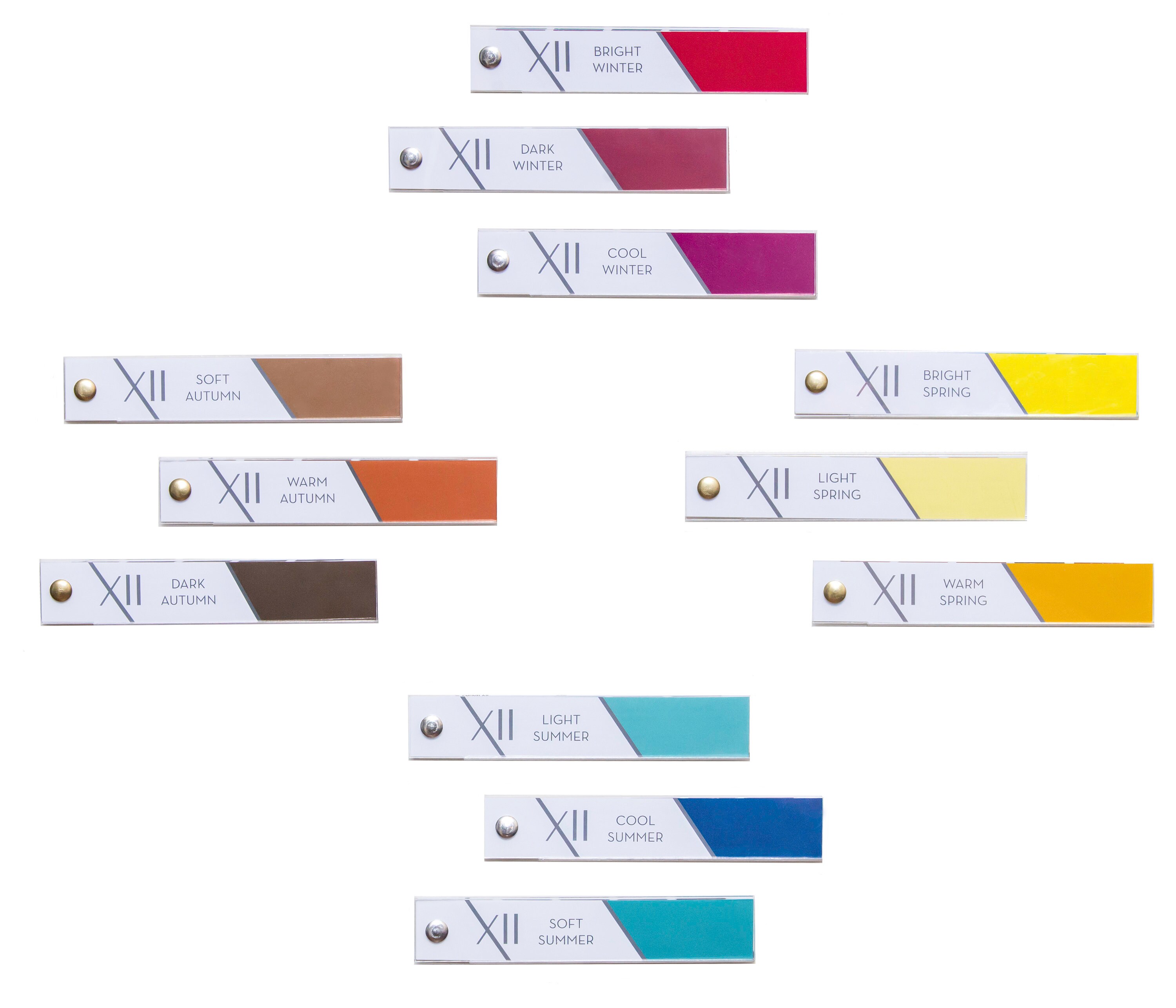Bright Winter Color Fan