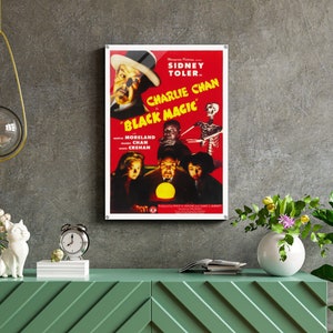 Black Magic American Acrylic Poster, Great Movie Wall Art of This ...