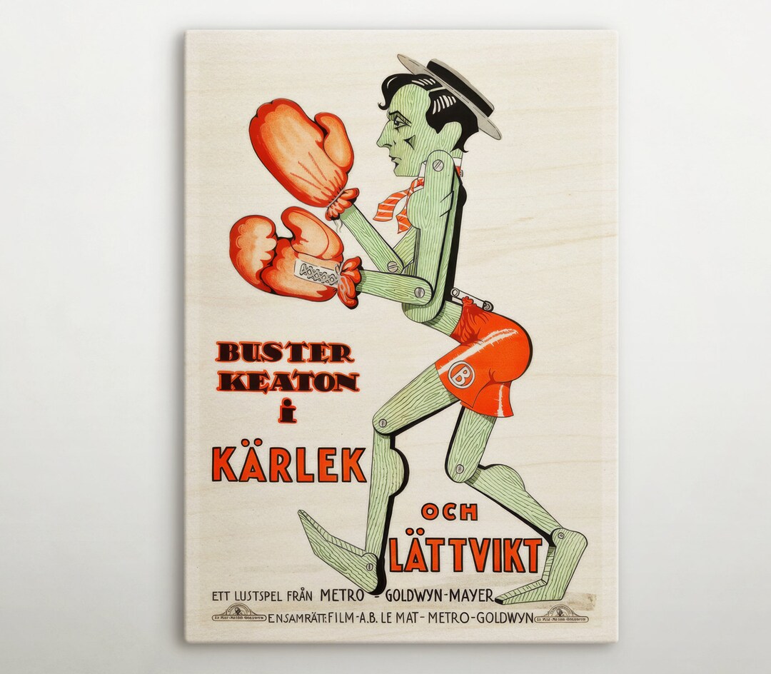 Battling Butler Swedish Wood Decor, Amazing Wall Art of This Cinema ...