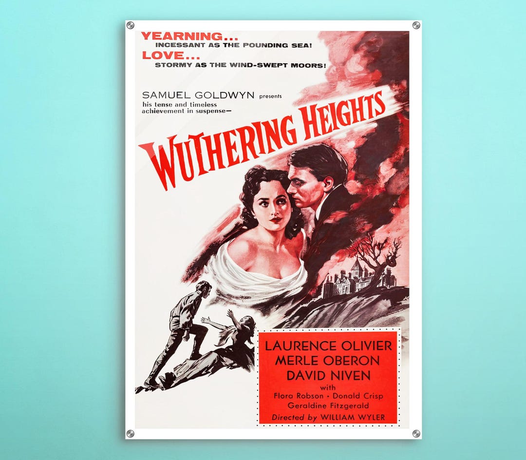 Wuthering Heights American Acrylic Decor, Amazing Wall Art of This ...