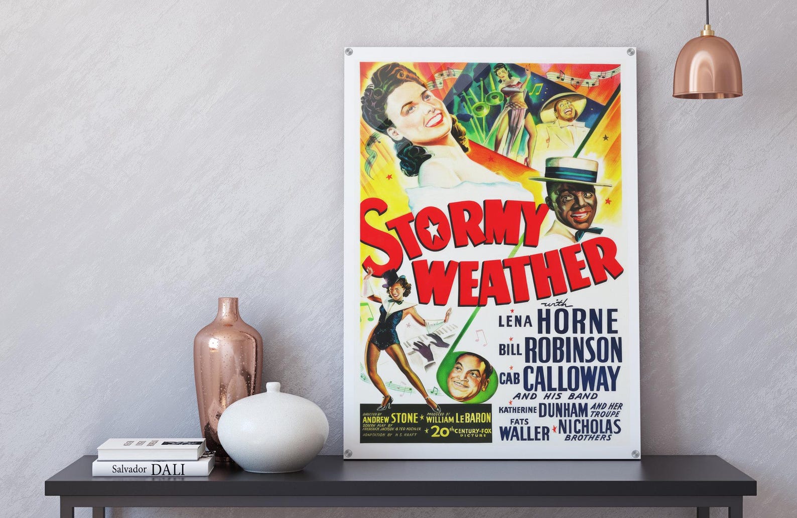 Stormy Weather American Acrylic Poster, Great Wall Art of This Cinema ...