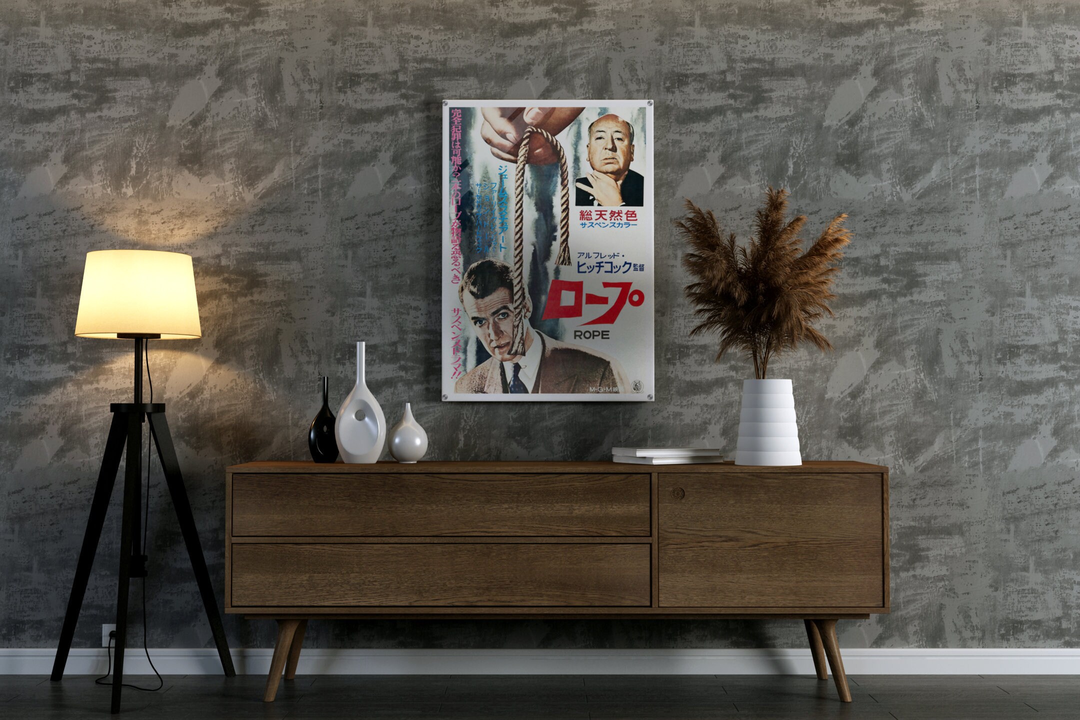Rope Japanese Acrylic Poster, High-quality Movie Print of This Cinema ...