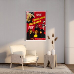 Black Magic American Acrylic Poster, Great Movie Wall Art of This ...