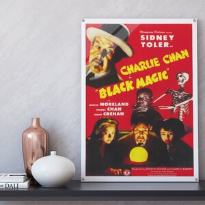Black Magic American Acrylic Poster, Great Movie Wall Art of This ...