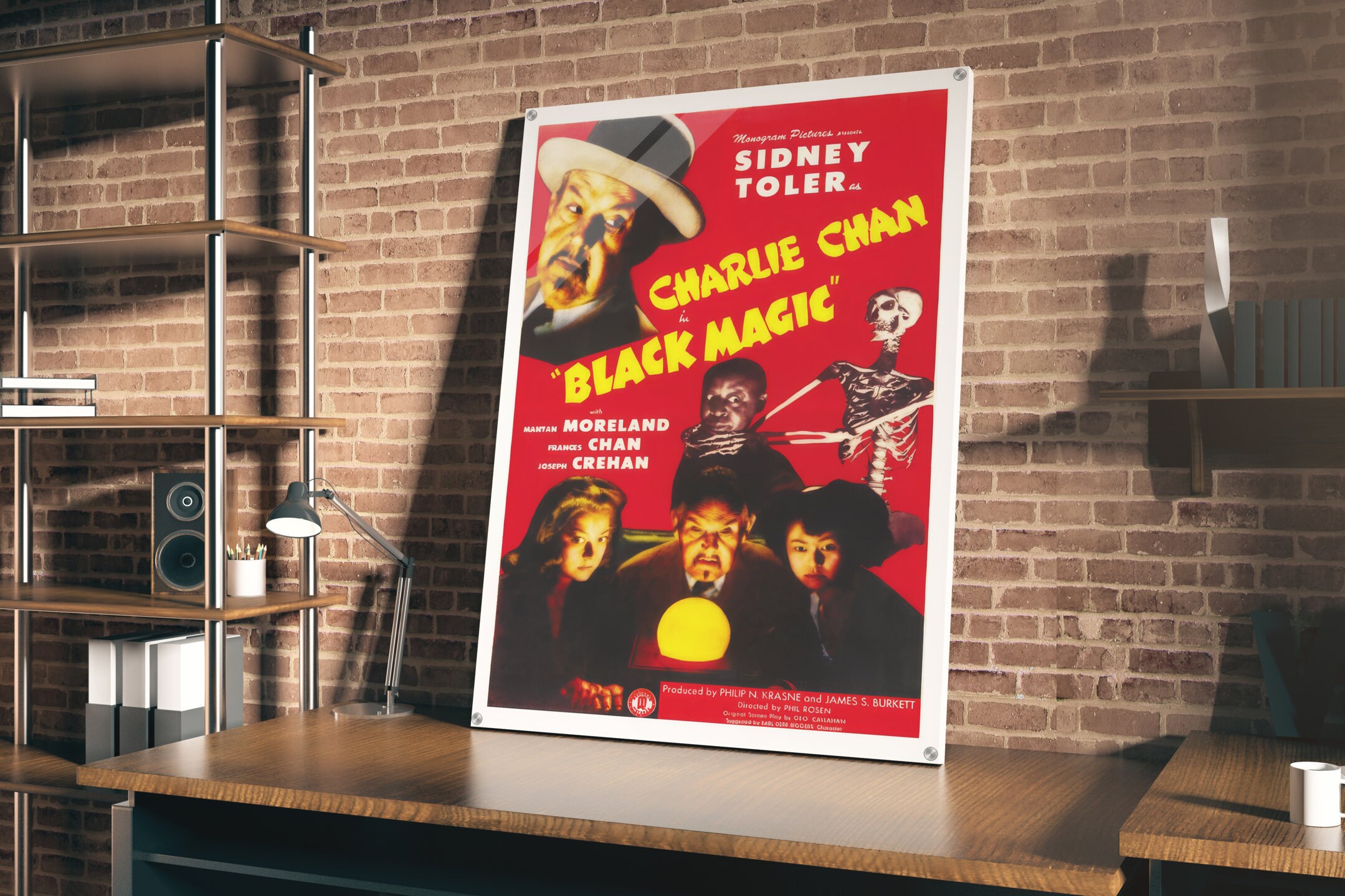 Black Magic American Acrylic Poster, Great Movie Wall Art of This ...