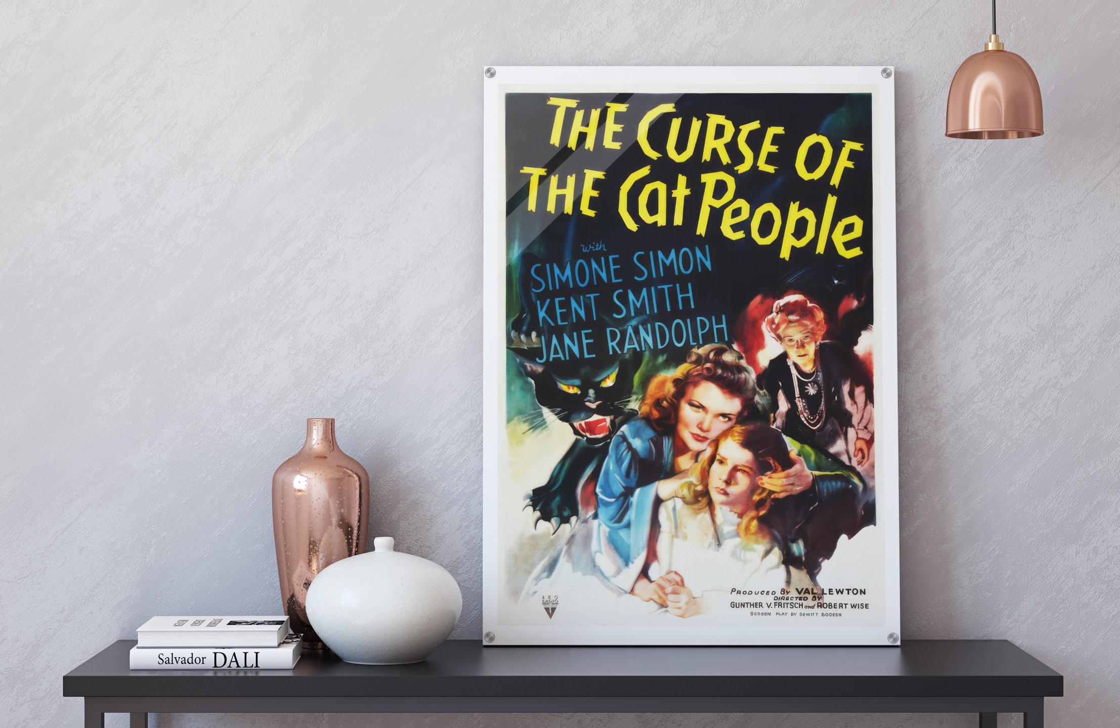 The Curse of the Cat People American Acrylic Poster, Iconic Vintage ...