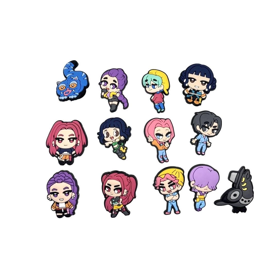 Kpop Shoe Charm Fun Rubber Character Accessory Perfect for Fans - Etsy