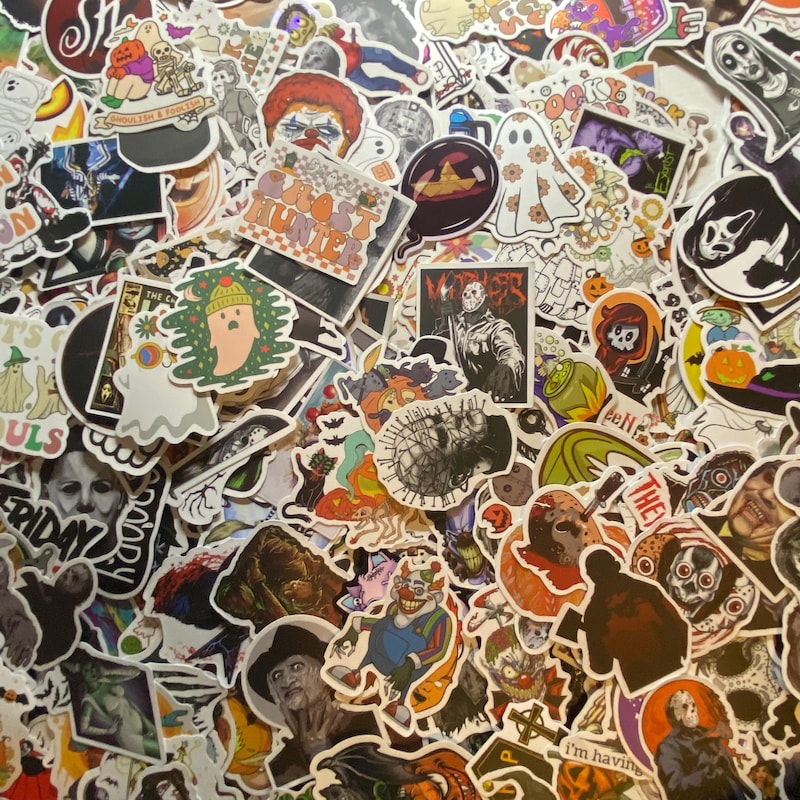 Creepy Stickers - Etsy