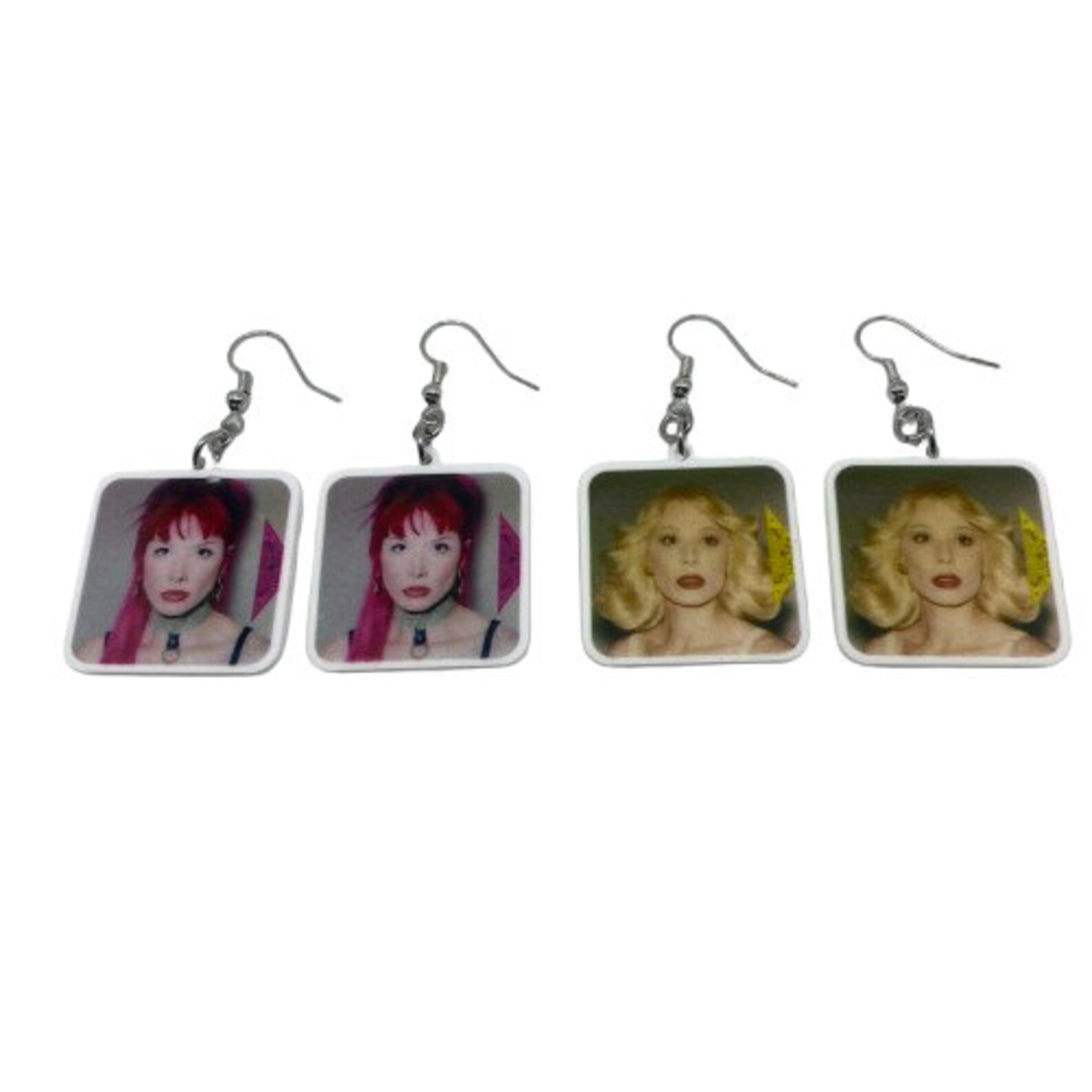 Halsey the Great Impersonator Planar Resin Earrings - Etsy