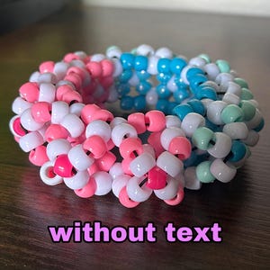 Custom Character Kandi Cuffs | 3D Cuff | Anime | Cartoons | Customized ...