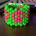 Neon Skull Kandi Cuff | Rave | Scenecore | Emo | Bracelet - Etsy