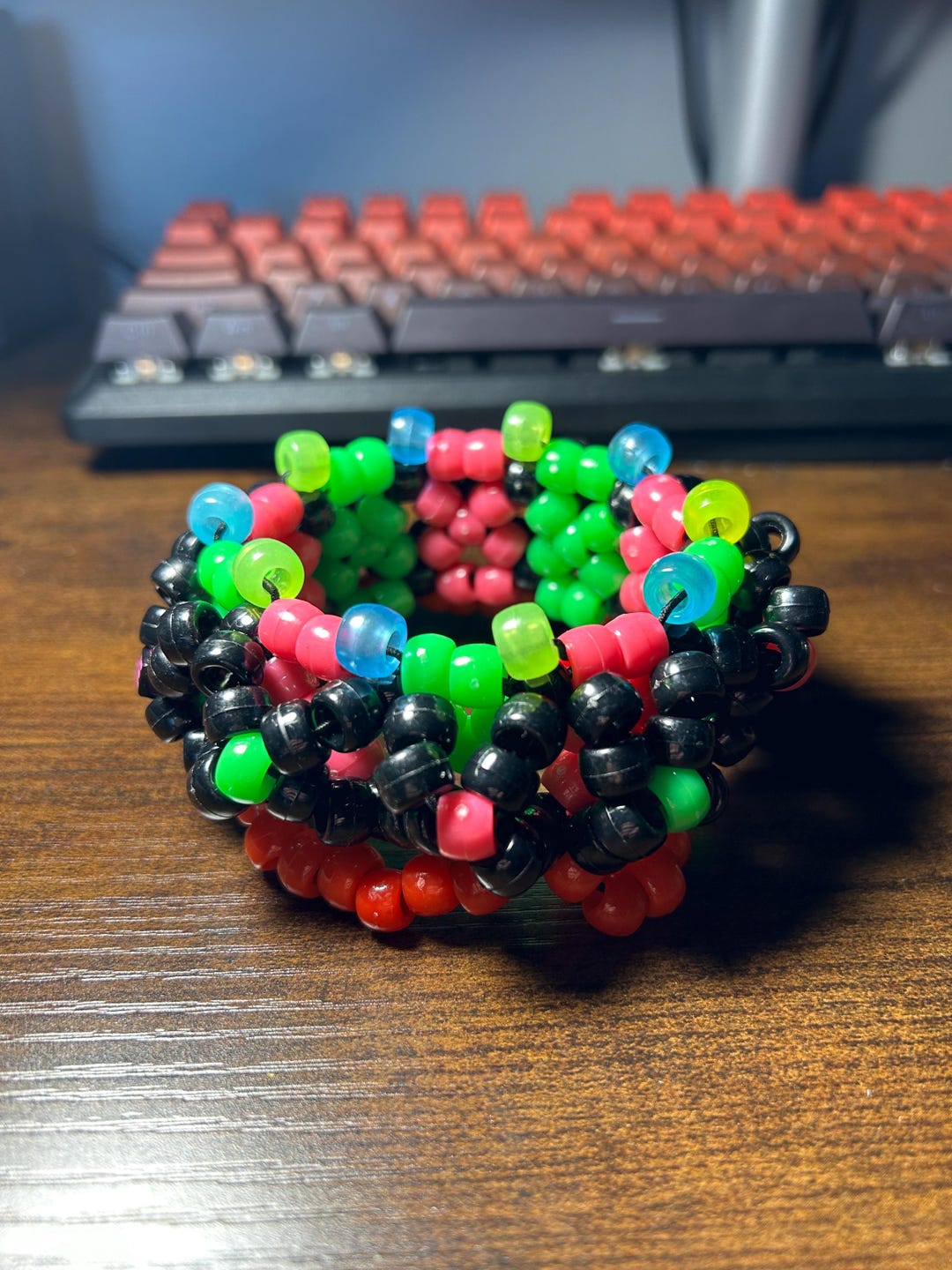 Zombie Glow-in-the-dark 3D Cuff | Kandi | Rave | Neon | Scenecore | Emo ...