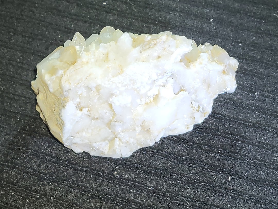 Large Milky White Quartz Crystal Cluster - Etsy