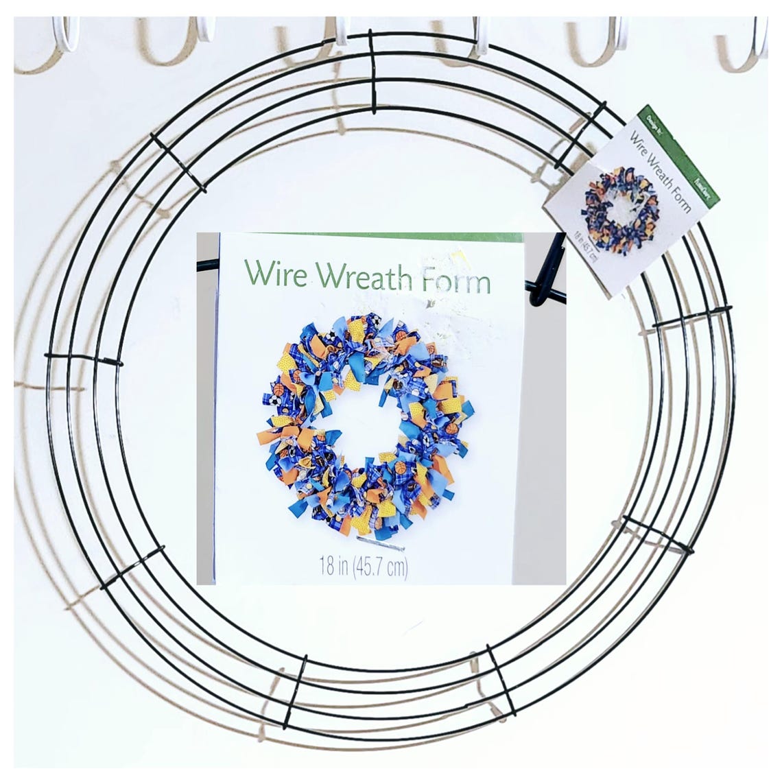 METAL WIRE FORMS for Creating Wreaths, Picture Frames, Home Decor, and ...