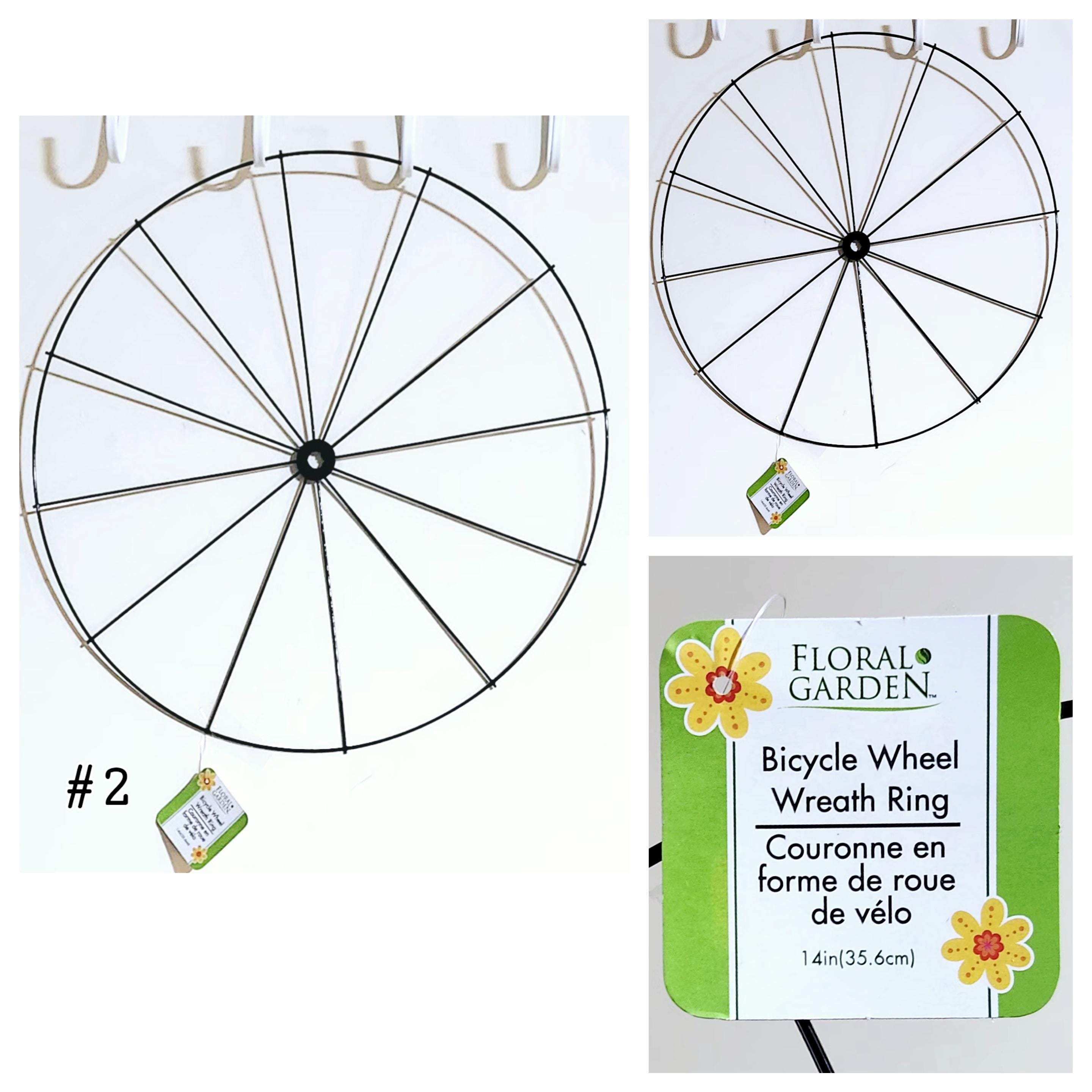 Wire Wreath Forms -garden Treillis DIY Wreaths-door Wreath Base- Round ...
