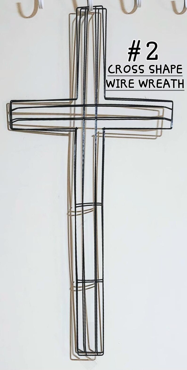 Wire Wreath Forms garden Treillis DIY Wreaths-door Wreath Base Round ...