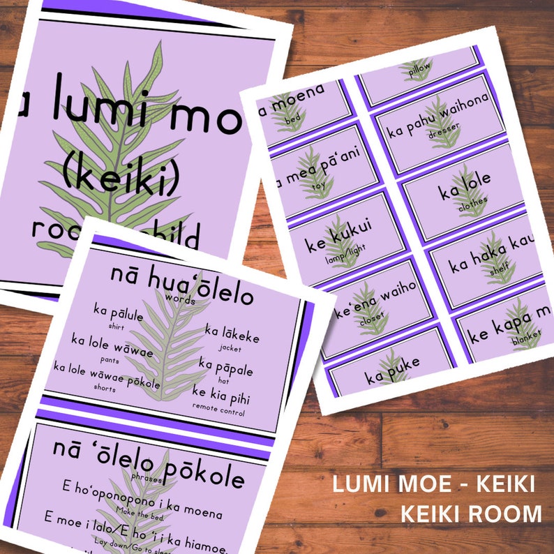 Lepili ʻŌlelo Hawaiʻi- Hale ( Hawaiian Labels- the Home) - Etsy