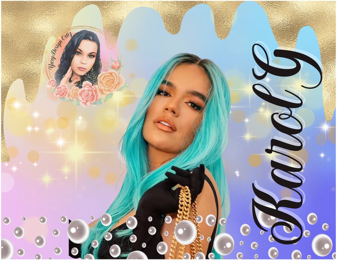 Karol G Tumbler Wrap - Etsy