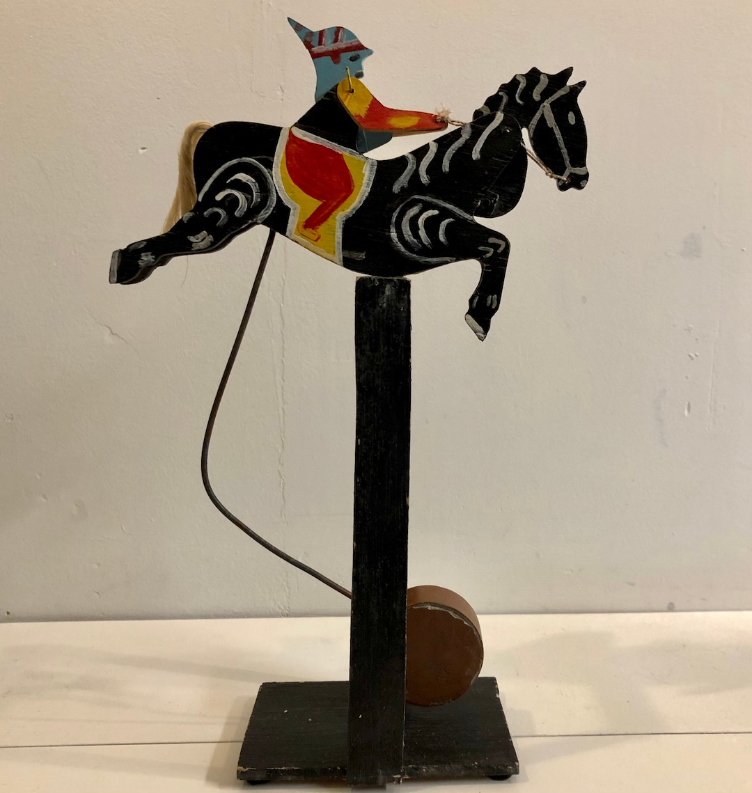 Horse & Centurion Rider Folk Kinetic Sculpture - Etsy