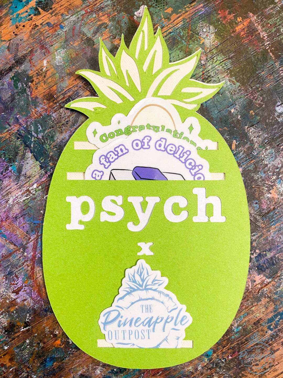 PSYCH Quote Stickers - Etsy