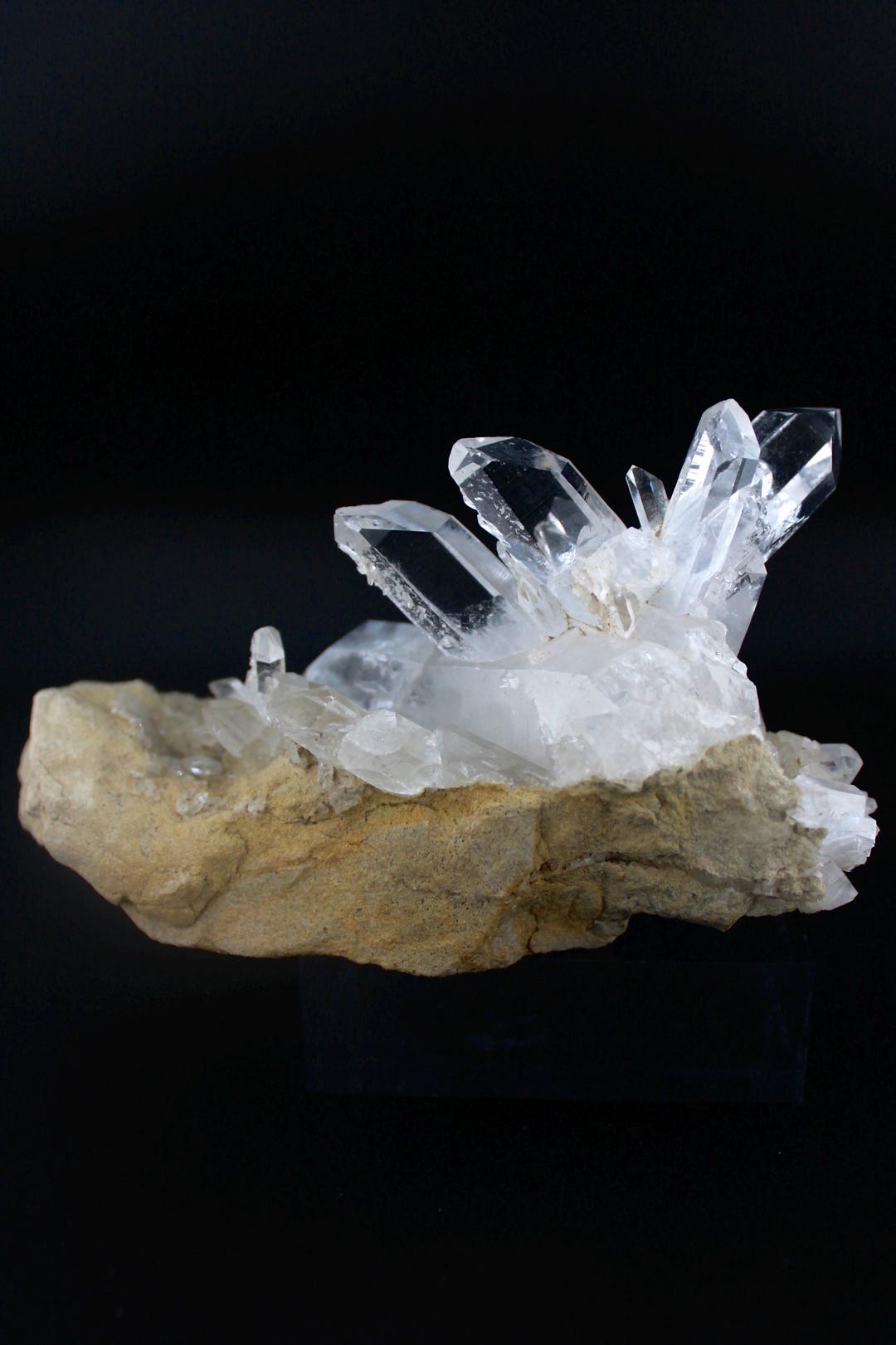 180 Gram Quartz Cluster on Mother Rock / Specimen - Etsy