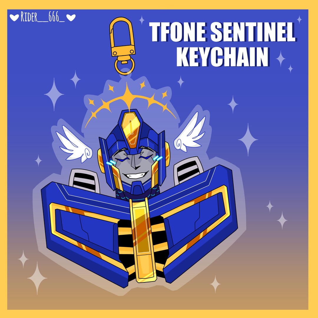 Transformers One Sentinel Keychain - Etsy
