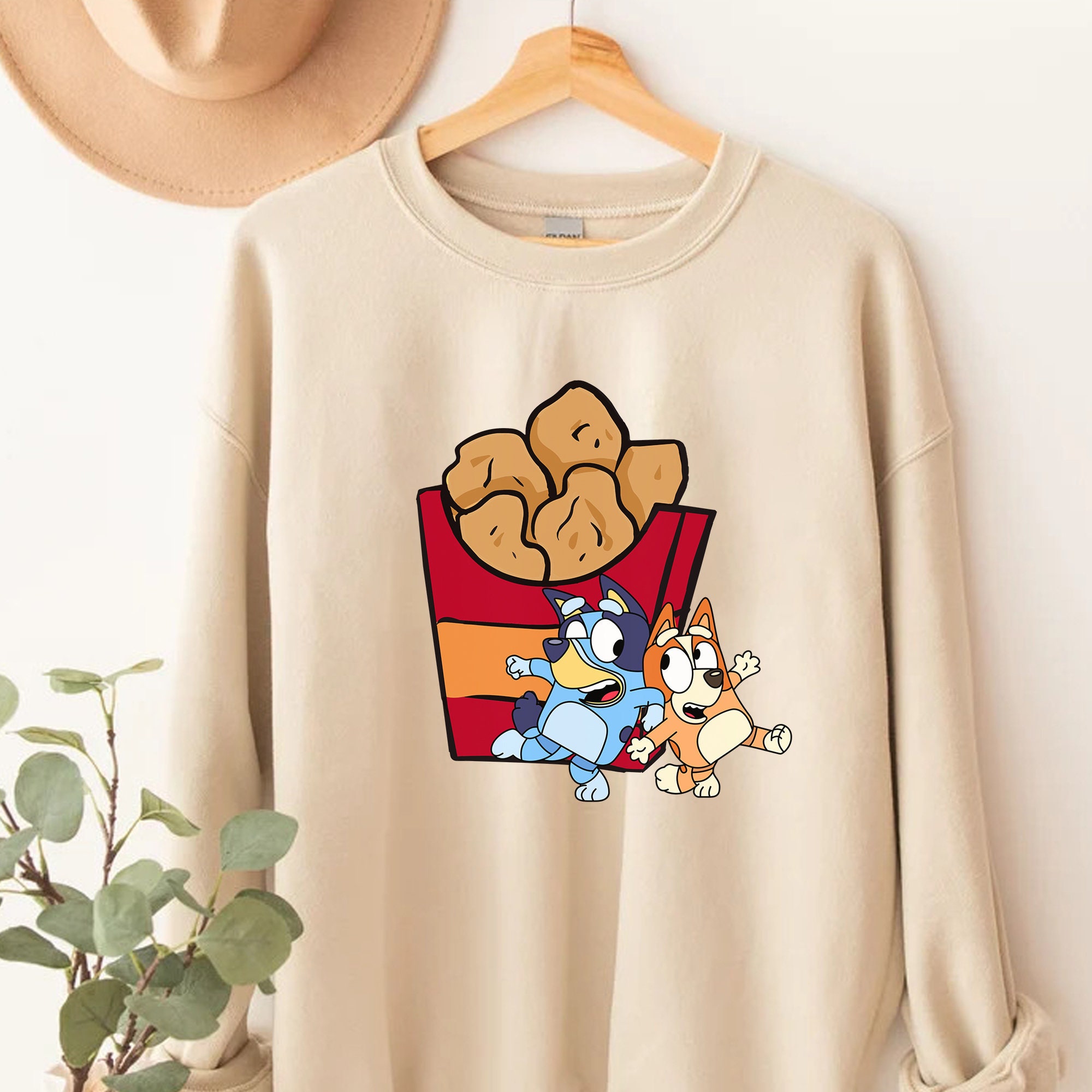 Running on Bluey and Iced Coffee PNG, Blue Dog Valentines Day Png ...