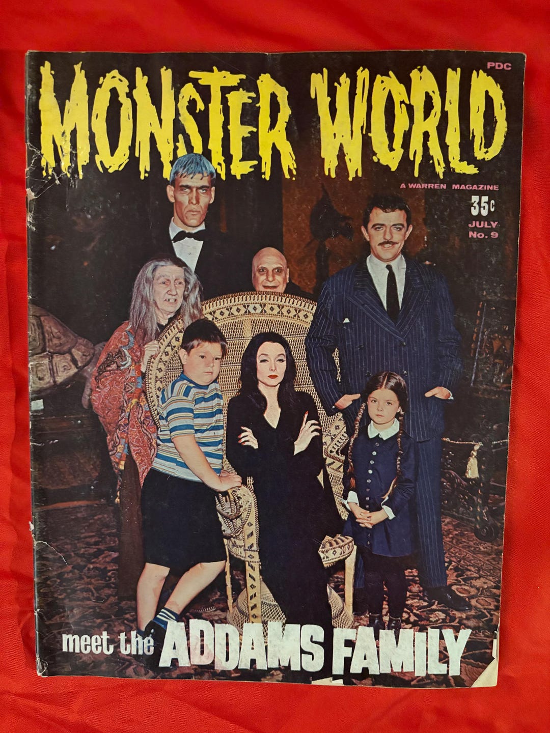 Monster World Magazine: Addams Family & Dracula, July 1966 - Etsy Canada