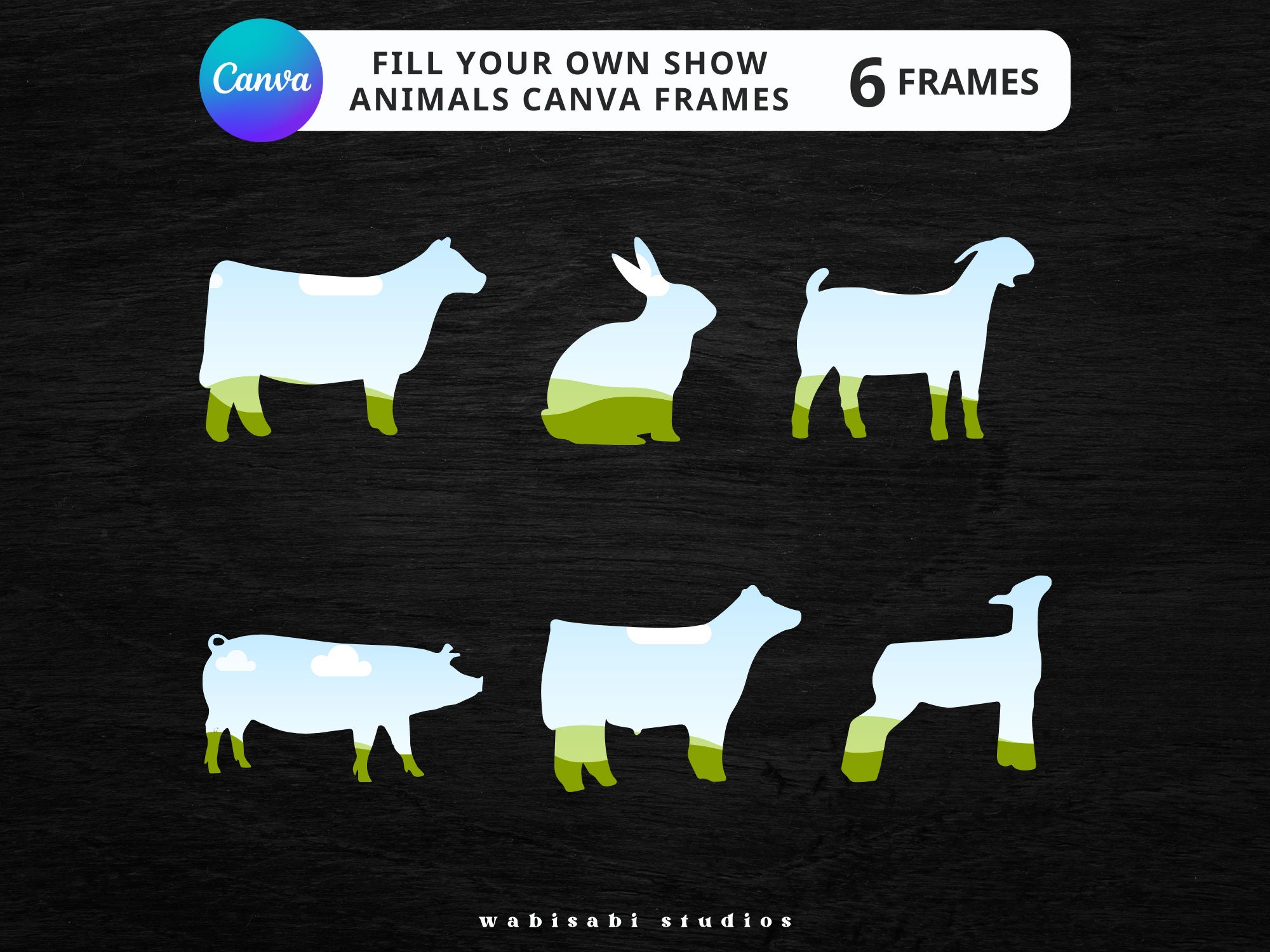 Fill Your Own Show Animal, Farm Animals, Show Steer Bundle, Stock Show ...