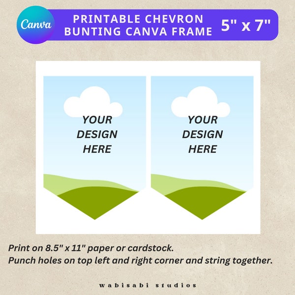 Chevron Pennant - Etsy