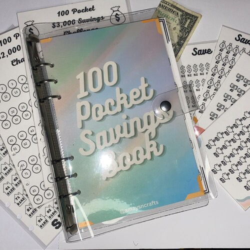 100 Envelope Savings Challenge Kit - Etsy