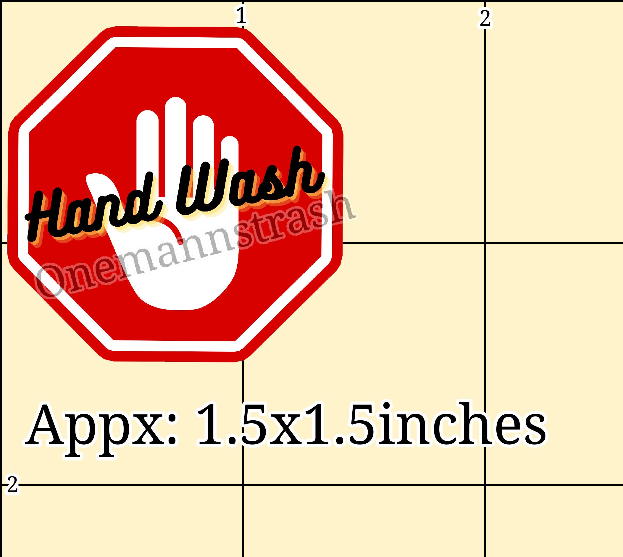 Hand Wash Only Stickers - Etsy