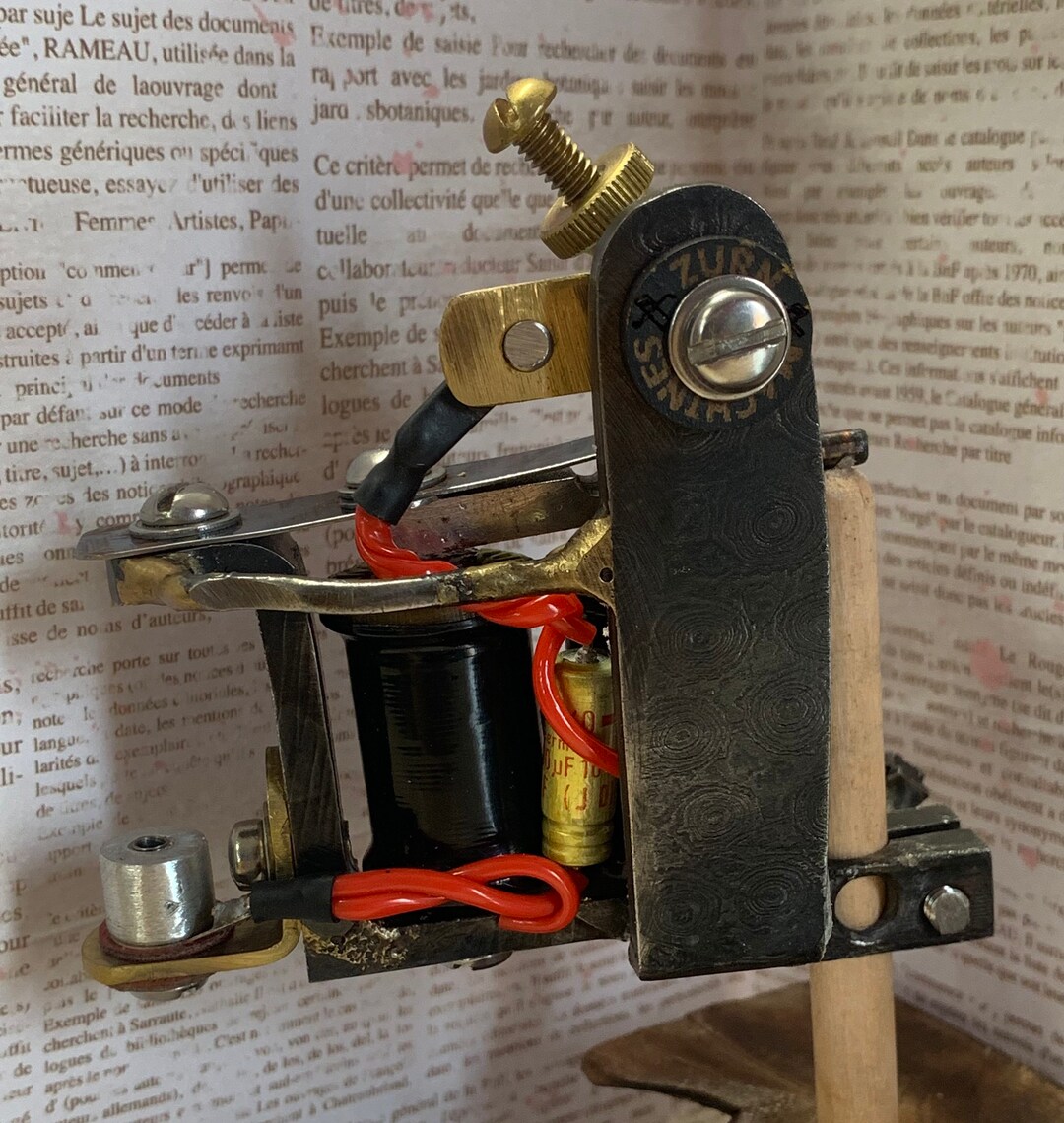 Modified Bulldog Damascus Tattoo Machine - Etsy