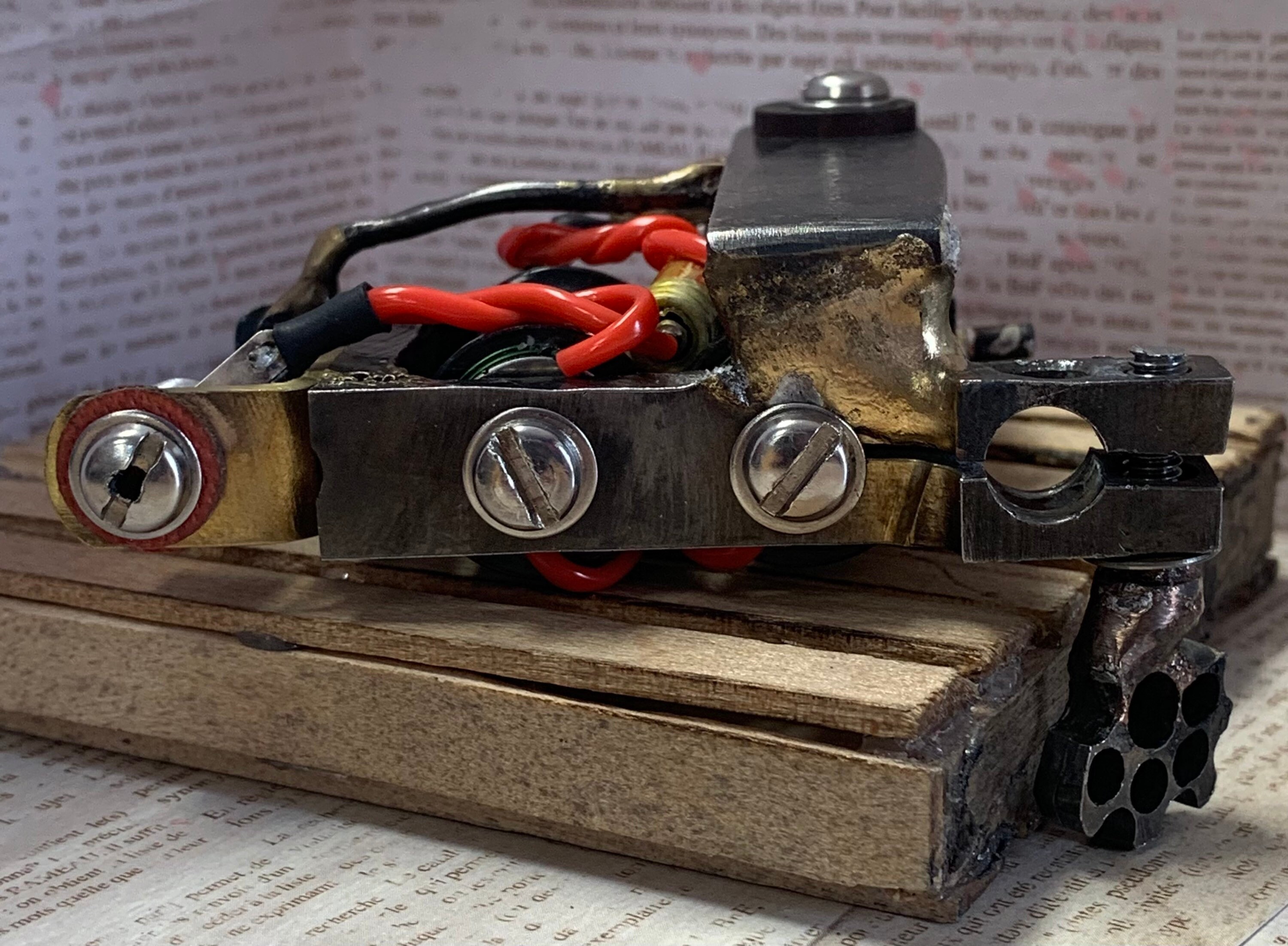 Modified Bulldog Damascus Tattoo Machine - Etsy