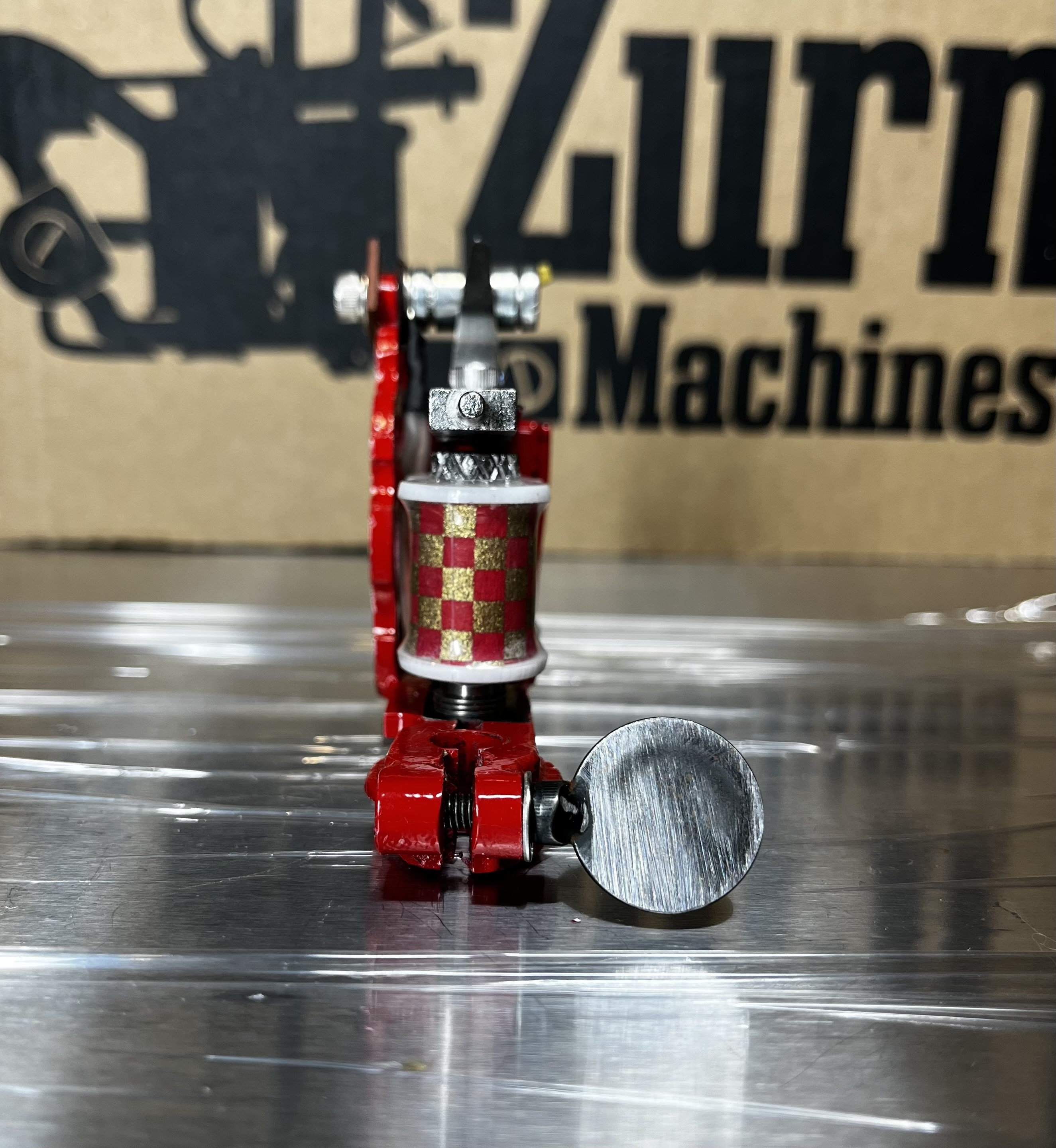 Slap Slap Reverse Brass Knuckles Tattoo Machine Black and Gray Machine ...