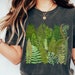 Forester Shirt, Fern Print Shirt Goblincore Fern Botanical Nature Plant ...