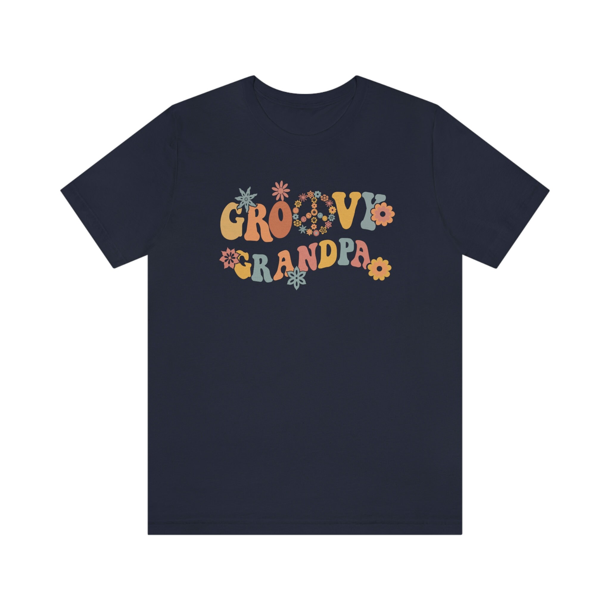 Groovy Grandpa Shirt, Hippie Grandpa Shirt, Flower Power Grandpa Shirt ...