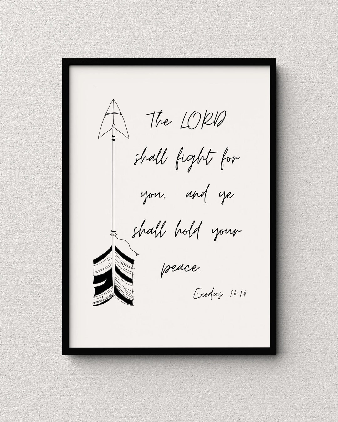 Exodus 14:14 | the Lord Shall Fight for You and You Shall Hold Your ...