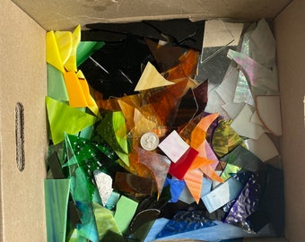 Stained Glass Scraps - Etsy