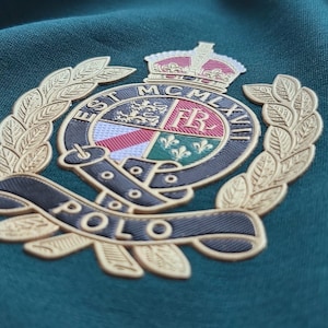 POLO Horse Riding Crest Emblem 3D Raised Embossed TPU Iron on Badge ...