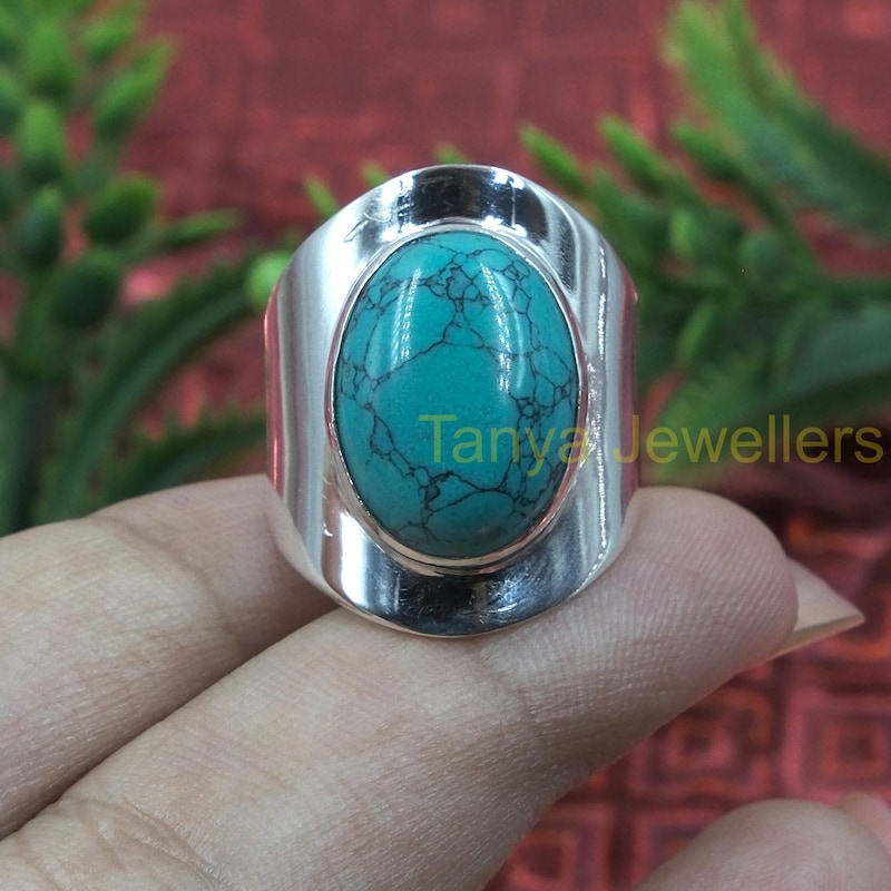 Large Stone Ring - Etsy