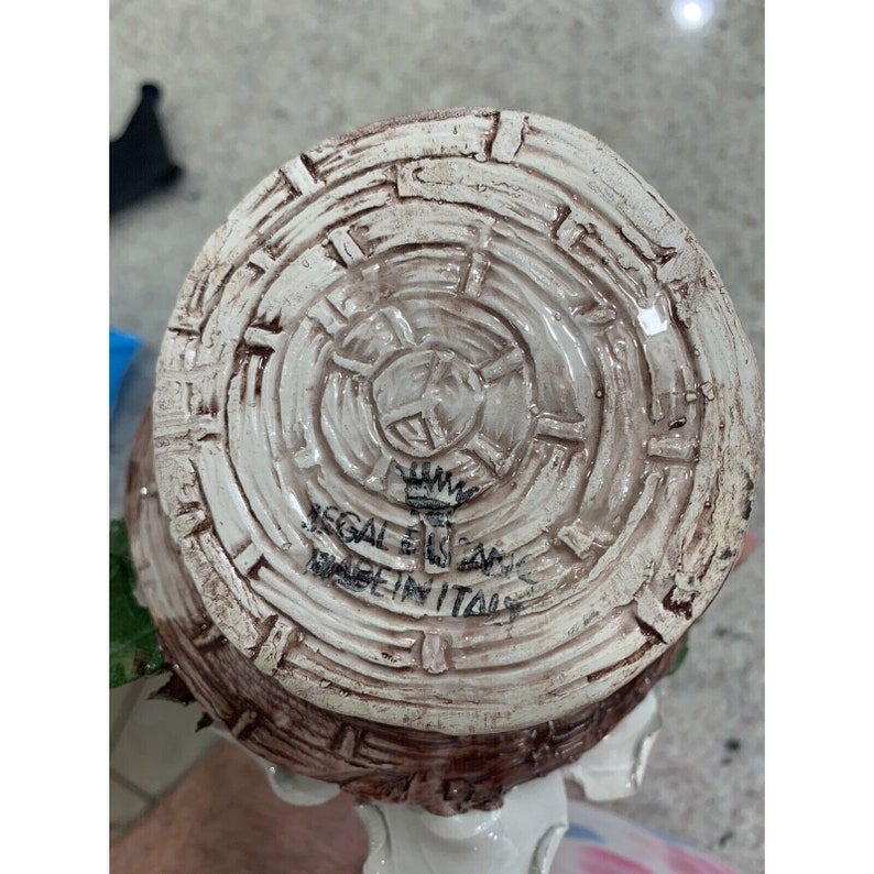 Vintage Regal Bassano, Capodimonte Style Porcelain Flower Display Made ...