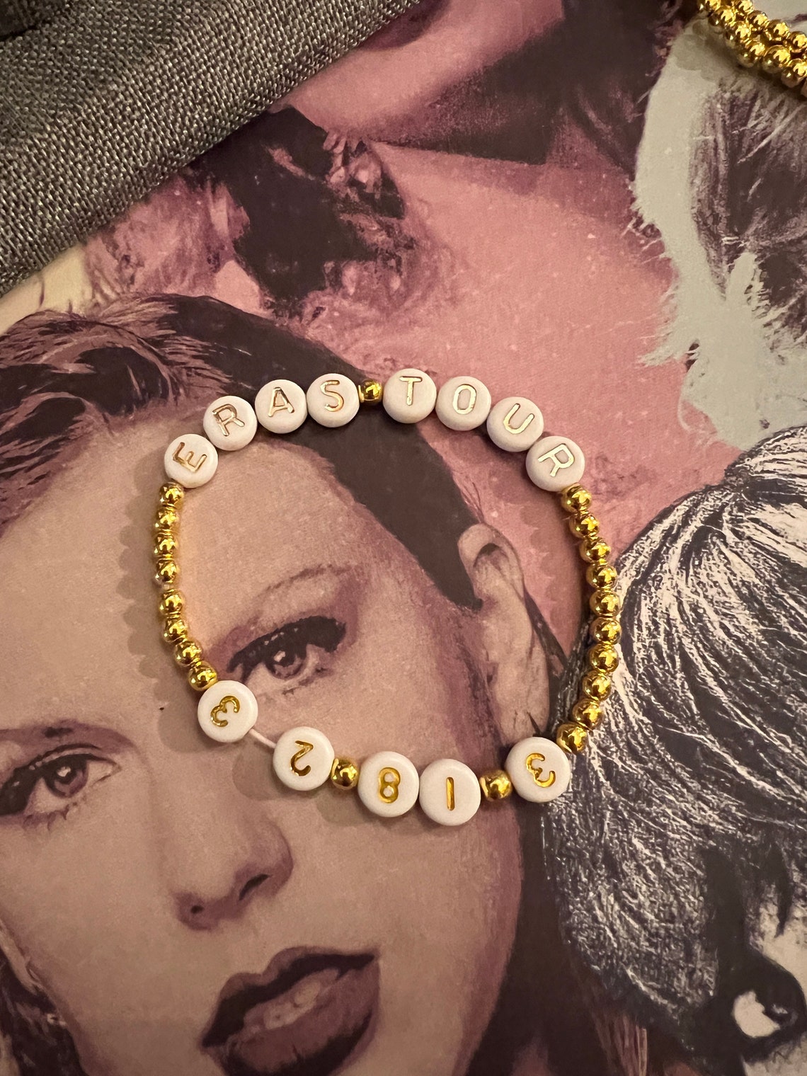 ERAS TOUR CUSTOM Date Bracelet Eras Tour Friendship - Etsy