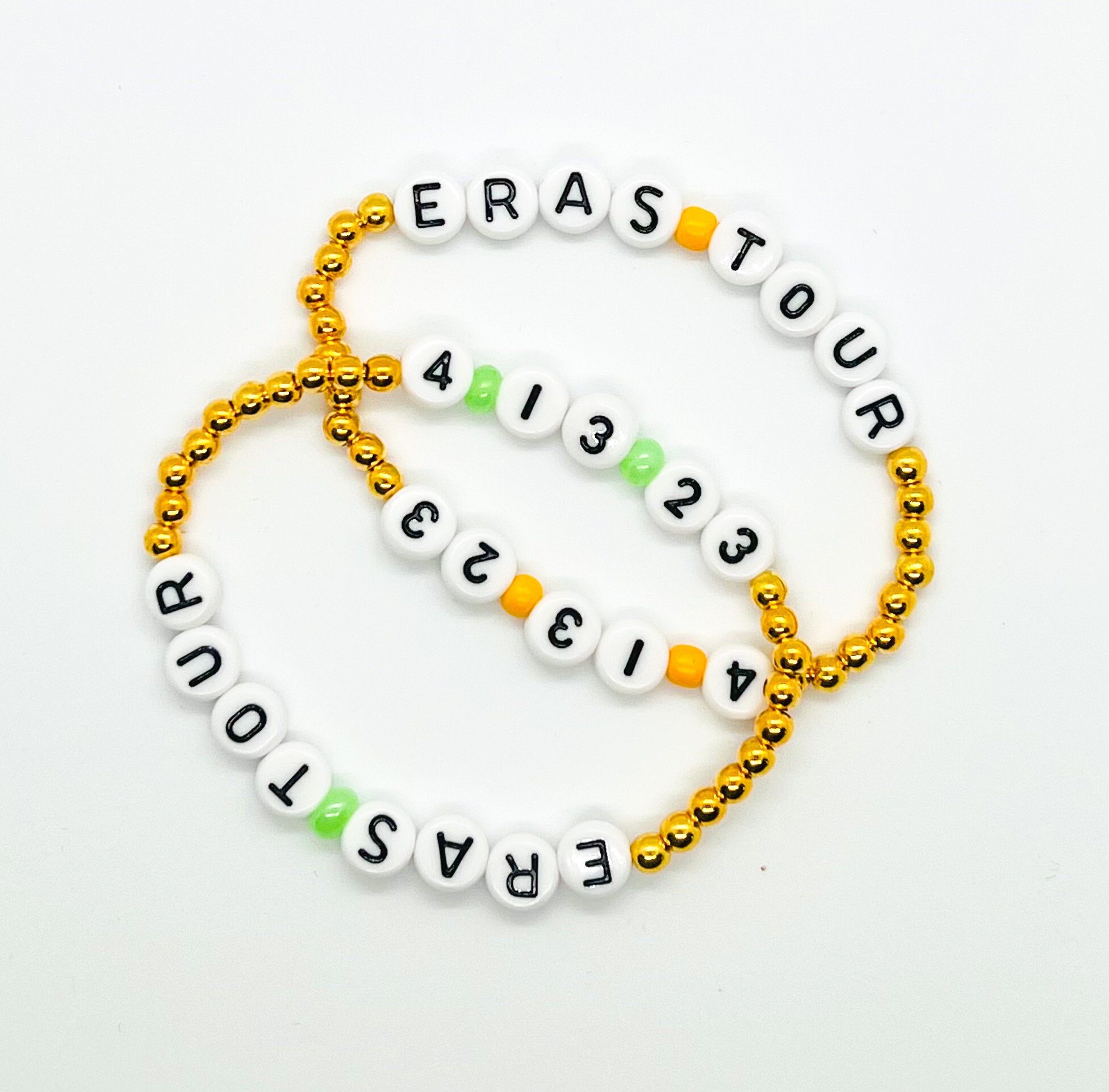 ERAS TOUR CUSTOM Date Bracelet Eras Tour Friendship Bracelets Eras Tour ...